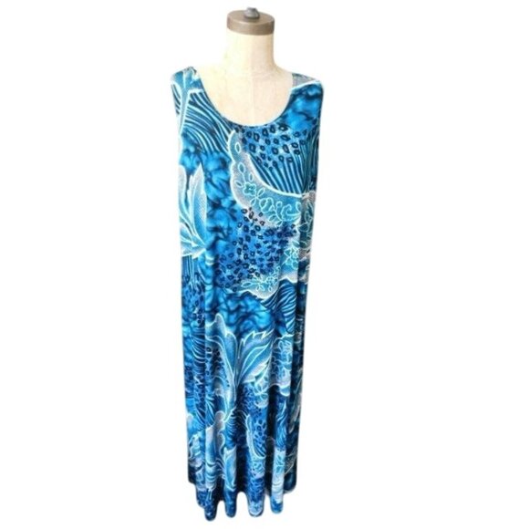 Jostar | Dresses | Jostar Size L Large Slinky Stretchy Tank Style Maxi ...